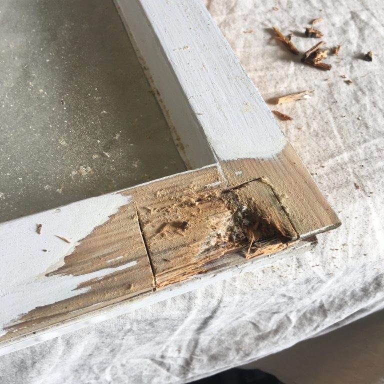 Sash Window Repairs | Resin repairs to timber framed windows | Vacuum ...